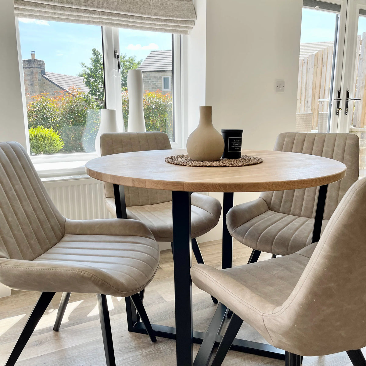Metal Dining Tables UK — Rose And Walker