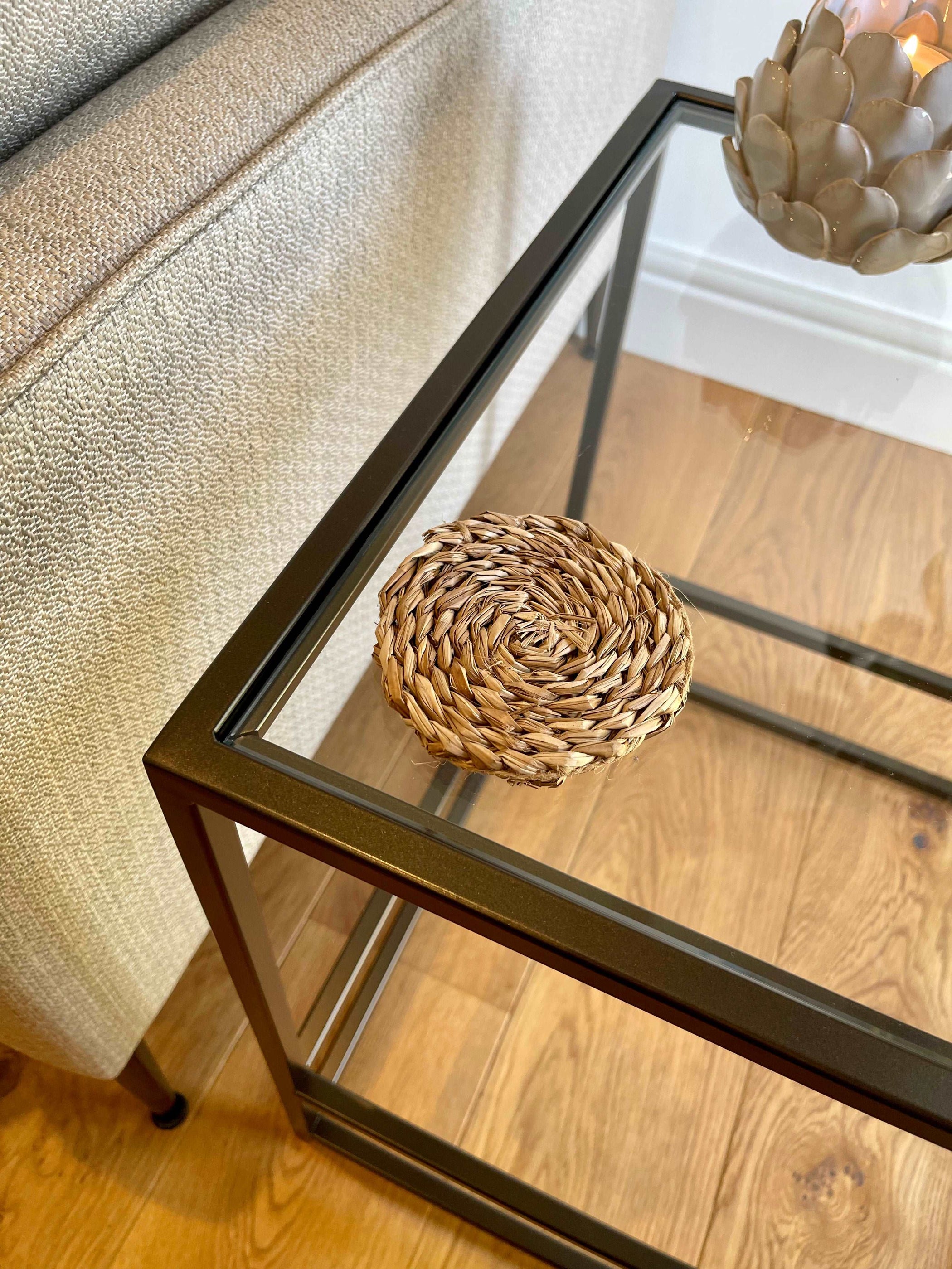 Dark Bronze Side Table UK — Rose And Walker