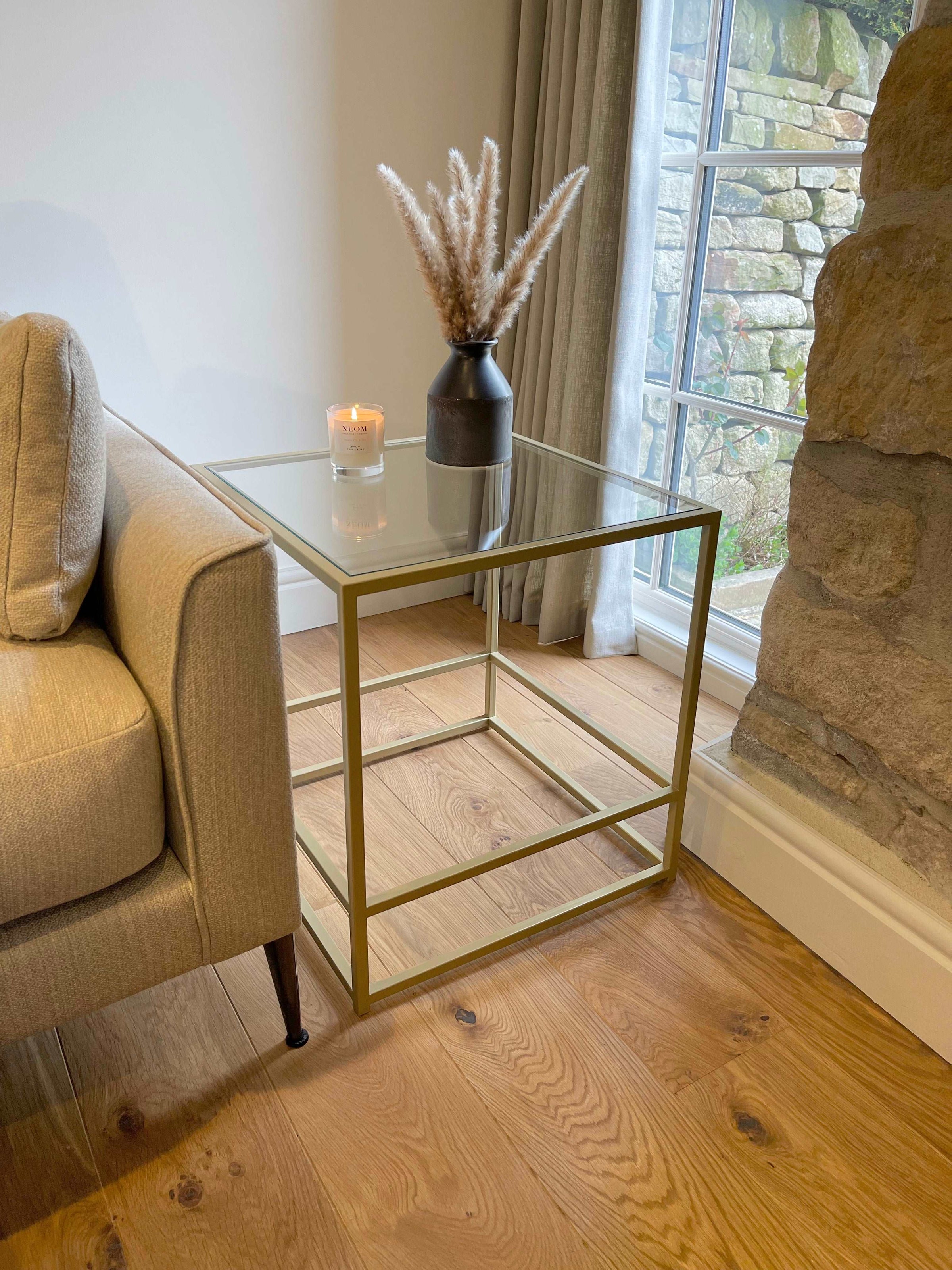 Modern Glass & Metal Coffee Tables UK — Rose And Walker